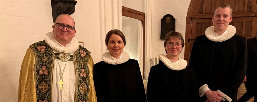 Tale ved ordination af Ellen Refsgaard Jensen, Anders Winther og Lauge ...
